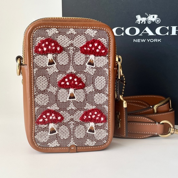 Coach | Bags | Coach Rogue Crossbody 2 In Signature Textile Jacquard ...